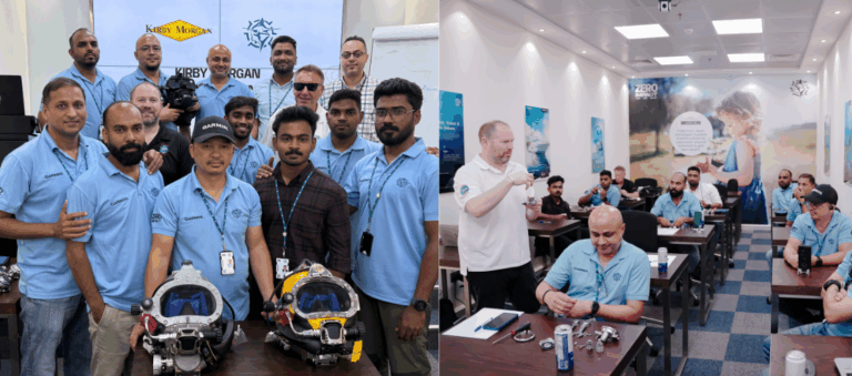 Kirby Morgan Training Mastery at AMIT Marine Services FZE